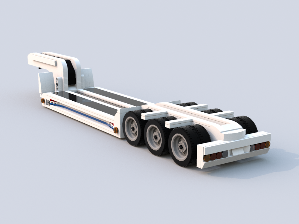 LEGO MOC Gooseneck Trailer for Modern 5580 by BramD96 | Rebrickable ...