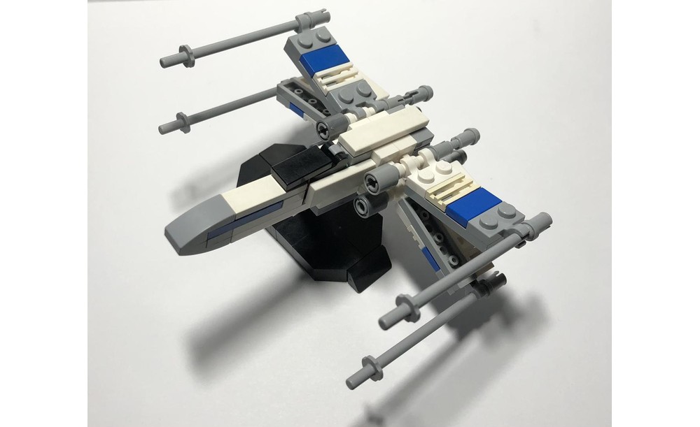 LEGO MOC Mini X-Wing Starfighter by Big Brix | Rebrickable - Build with ...