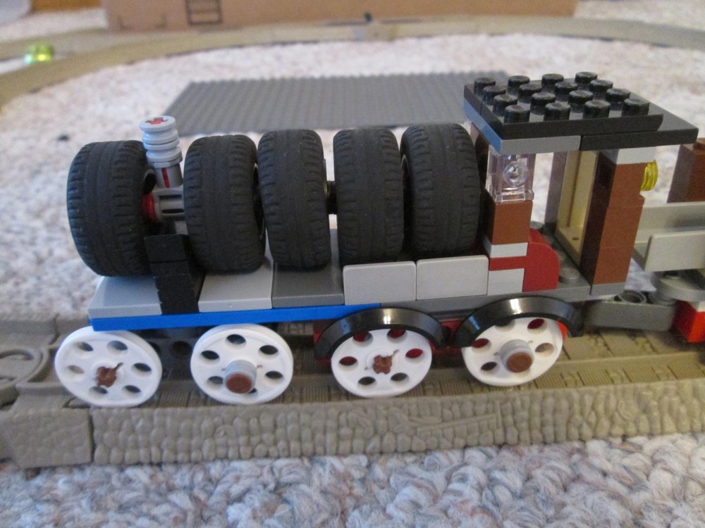 LEGO MOC Microfigure Steam Train by Nilsson LEGO Engineering ...