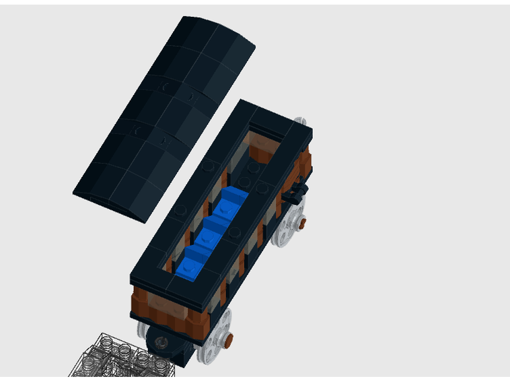 LEGO MOC Microfigure Steam Train by Nilsson LEGO Engineering ...