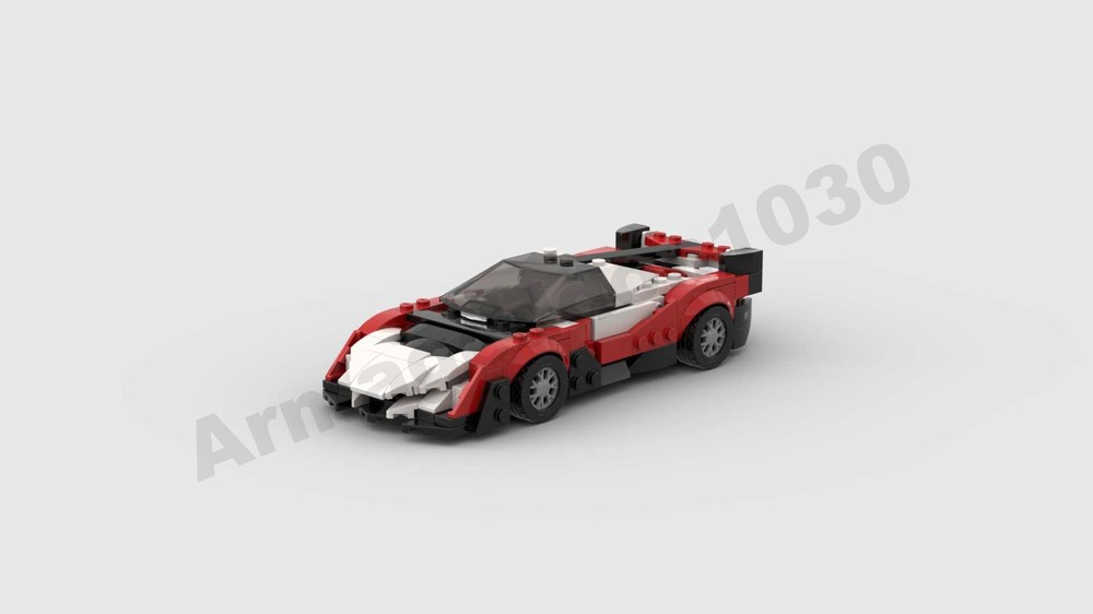 Lego Moc Speed Champions Mclaren Sabre By Armageddon1030 Rebrickable