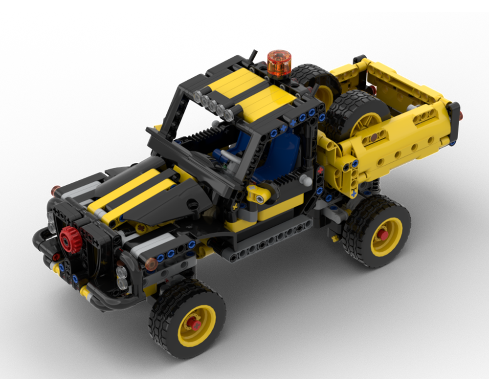LEGO MOC Off-road pickup truck by ig248 | Rebrickable - Build with LEGO
