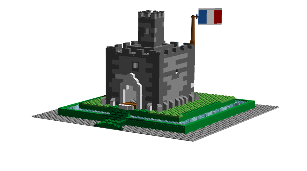 Lego Moc Medieval Tower By Legofrenchbuilder Rebrickable Build With