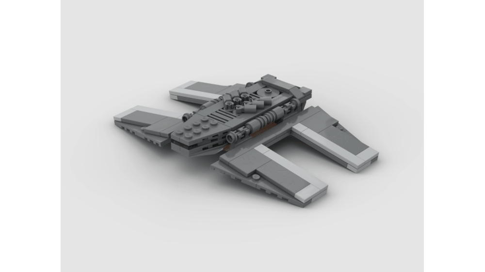 LEGO MOC Micro Build - Zeta Class Cargo Shuttle by ZeroFoxGiven ...