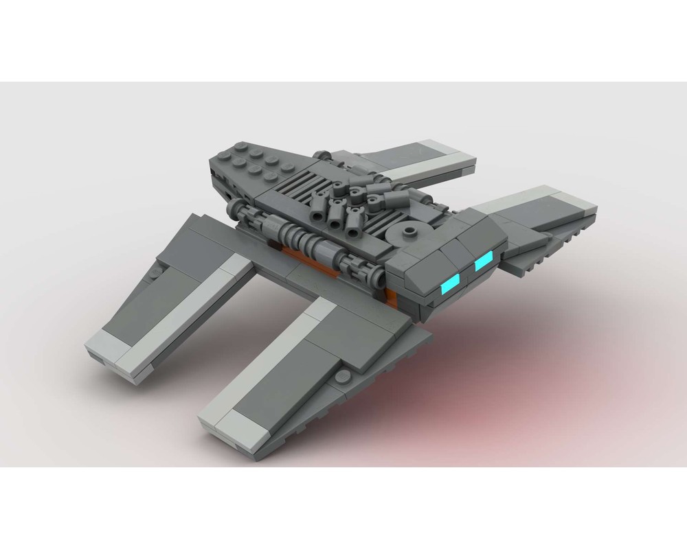 LEGO MOC Micro Build - Zeta Class Cargo Shuttle by ZeroFoxGiven ...