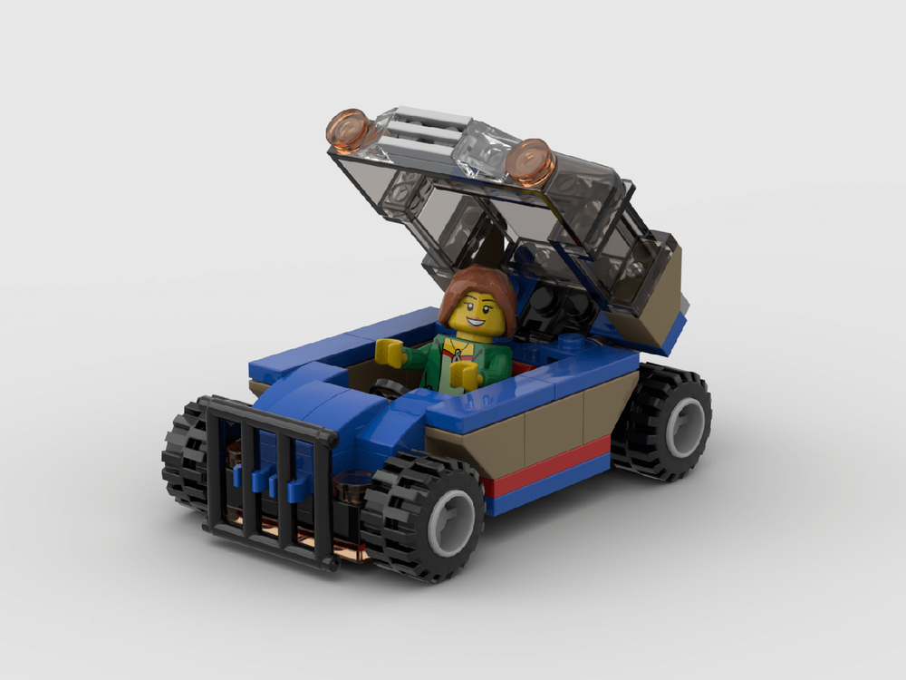 LEGO MOC 60117 Delorean Multipla by jnaklaas | Rebrickable - Build with ...