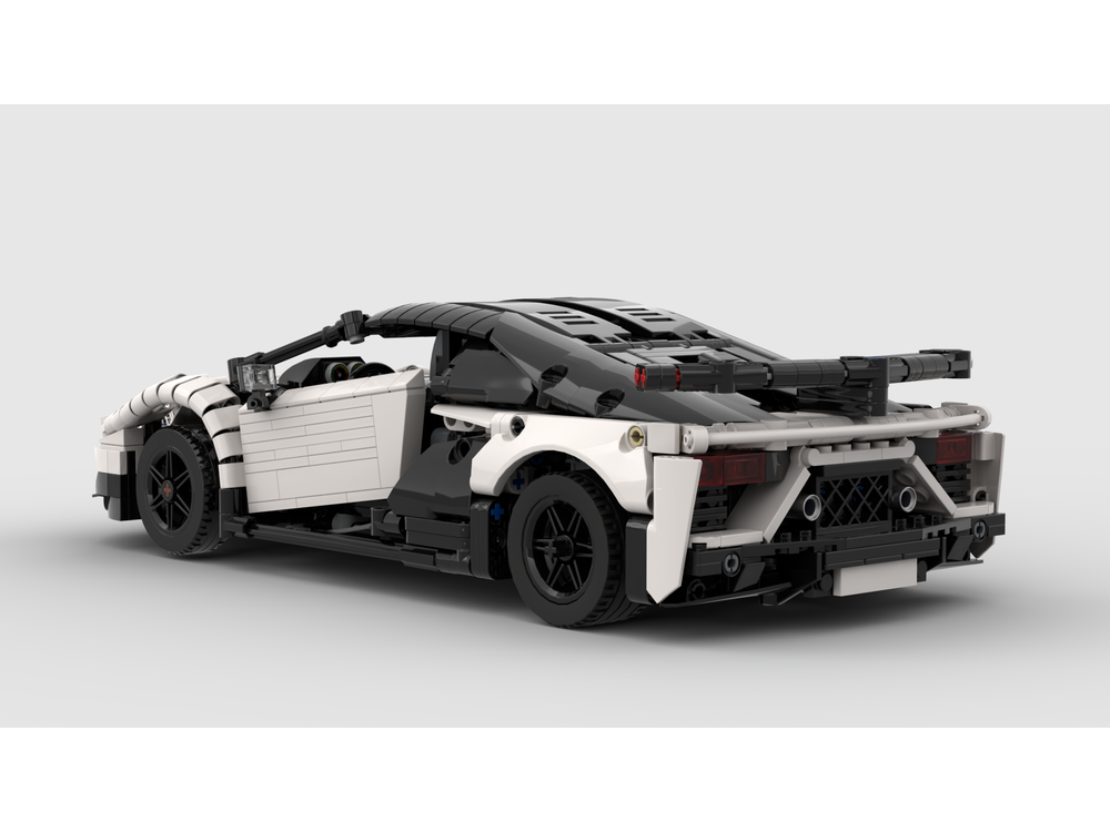LEGO MOC MINI Lamborghini-Aventador svj Electric remote control by ...