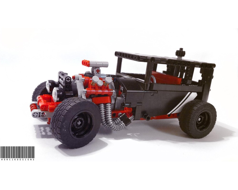 LEGO MOC Hot-Rod by Horcikdesigns | Rebrickable - Build with LEGO