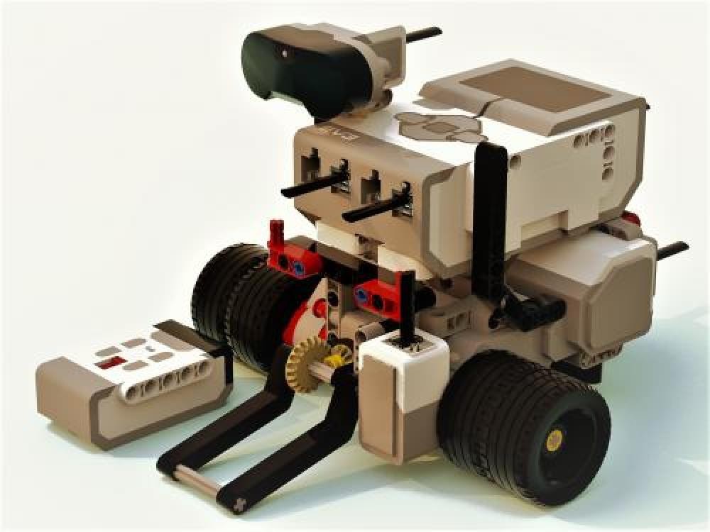 LEGO MOC EV3 Flipper Sumobot/ Battlebot by DLuders | Rebrickable ...