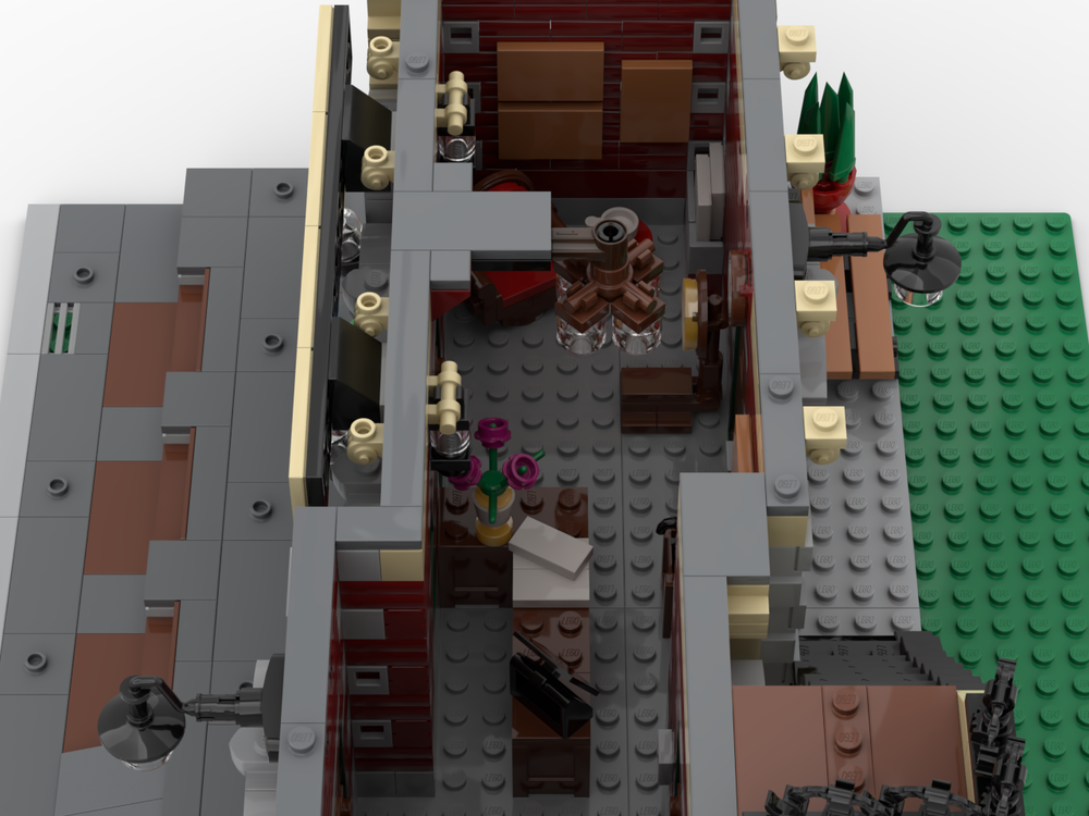 LEGO MOC Modular Train Station 71044 by Brick Artisan | Rebrickable ...