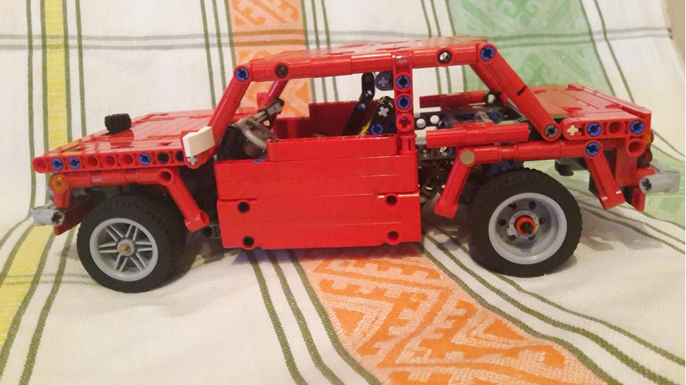 LEGO MOC 1970s Fiat 124 by scynox | Rebrickable - Build with LEGO