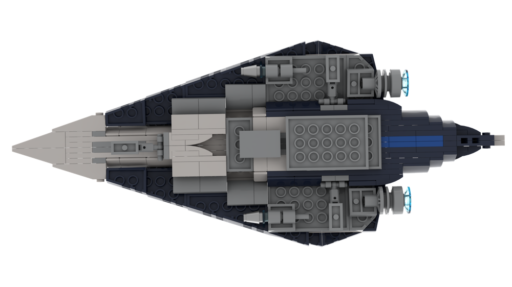 LEGO MOC Plo Koon's Delta-7 Starfighter by RendiliBricks | Rebrickable ...