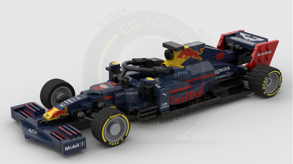 LEGO MOC F1 Red Bull Racing RB16 by CGForceDesigns | Rebrickable ...