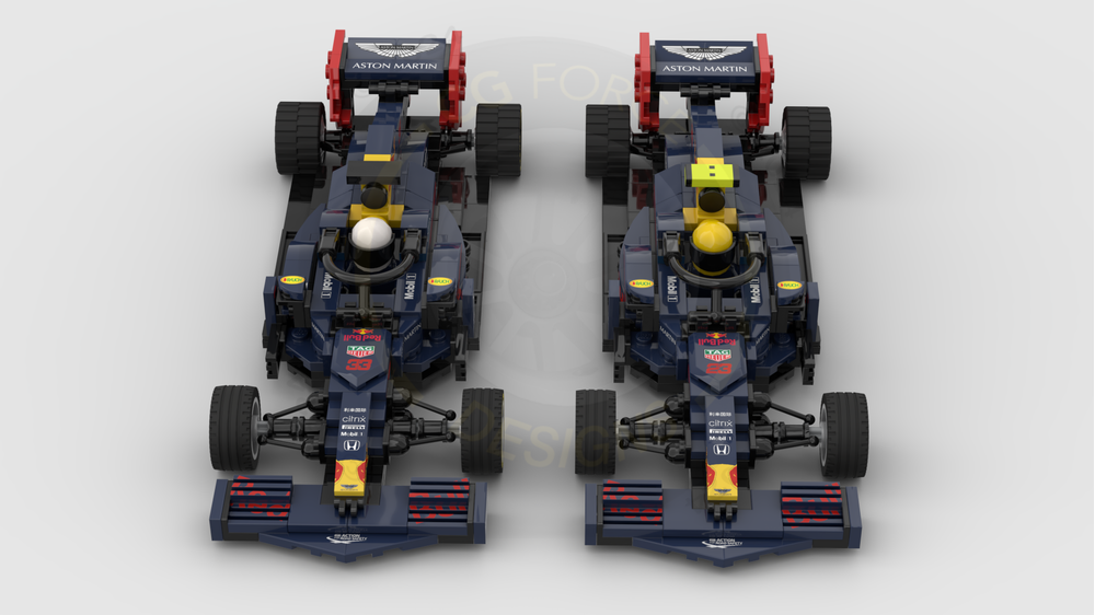 LEGO MOC F1 Red Bull Racing RB16 by CGForceDesigns | Rebrickable ...