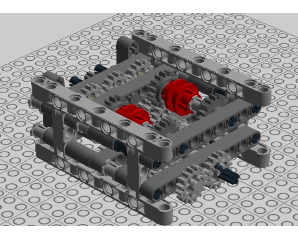Lego Moc 4 Speed Sequential Transmission By Jfb9301 Rebrickable Build With Lego