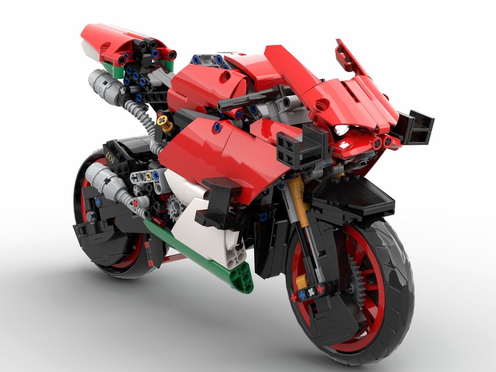 LEGO MOC DUCATI corse by vinsen | Rebrickable - Build with LEGO