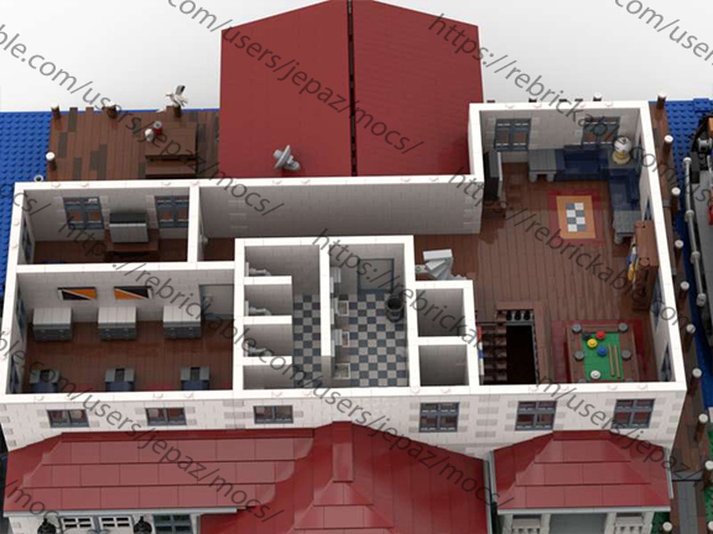 LEGO MOC Coast Guard Station by jepaz | Rebrickable - Build with LEGO