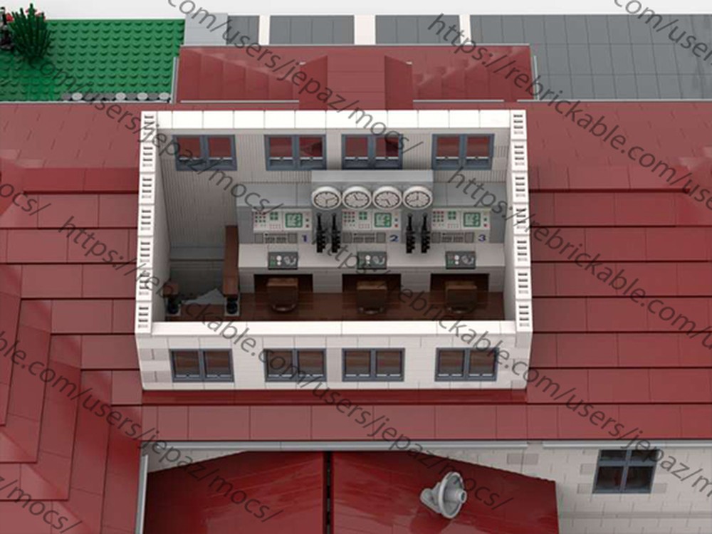 LEGO MOC Coast Guard Station by jepaz | Rebrickable - Build with LEGO