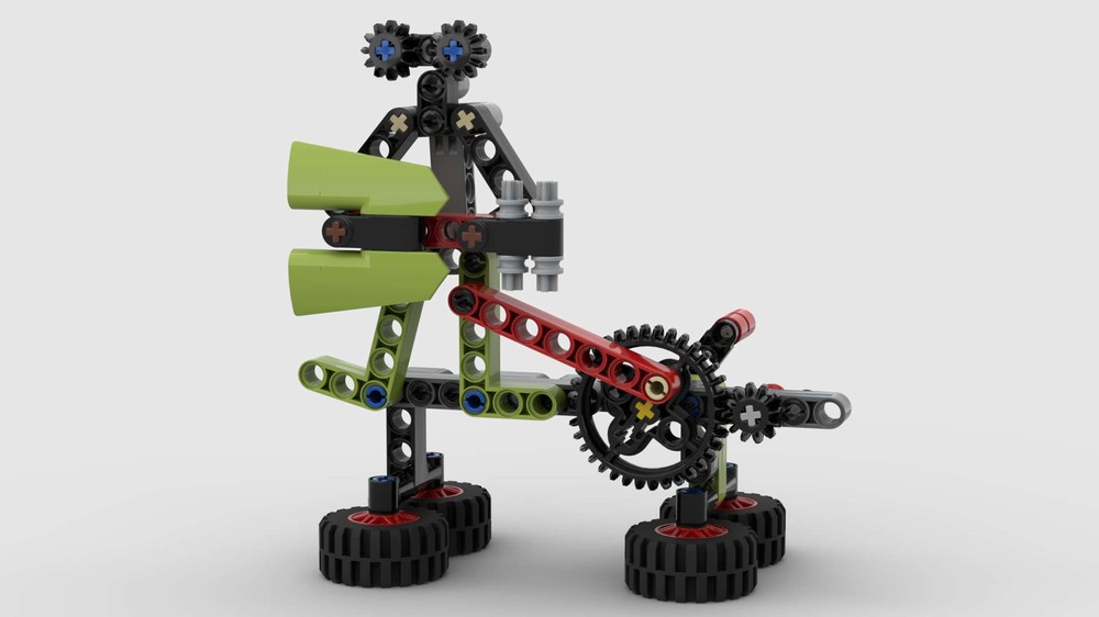 LEGO MOC 42102C: Guitar Player by SmileSick | Rebrickable - Build with LEGO