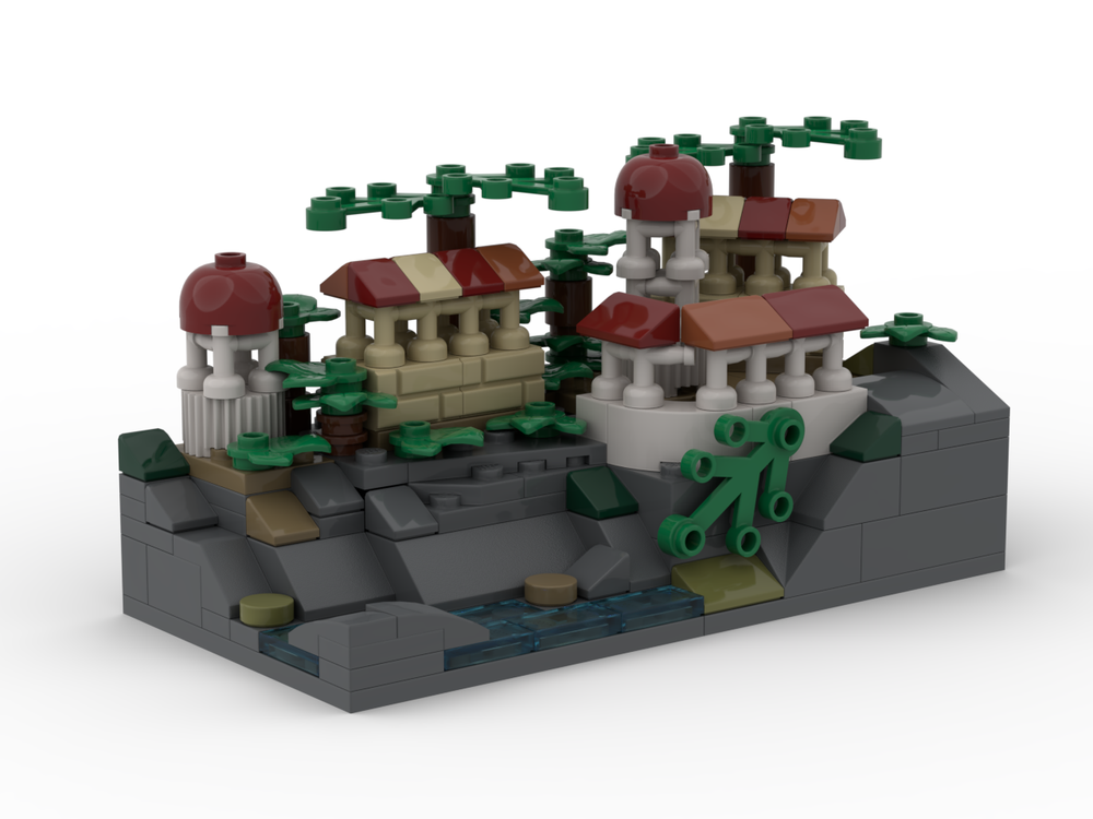 LEGO MOC Rivendell micro build by drbaggy | Rebrickable - Build with LEGO
