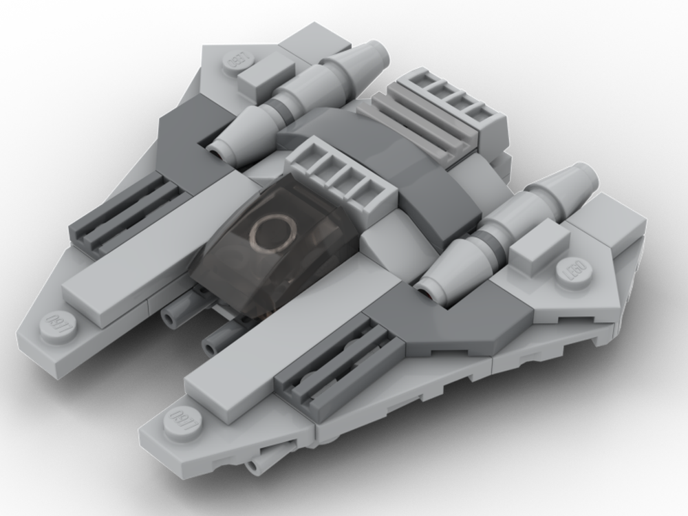 LEGO MOC Incom I-22 Shrike Fighter by megadude | Rebrickable - Build ...
