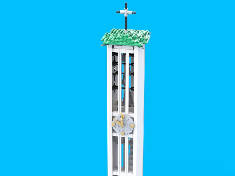 LEGO MOC St Johannis Church Bell Tower Modular by fidi70 | Rebrickable ...