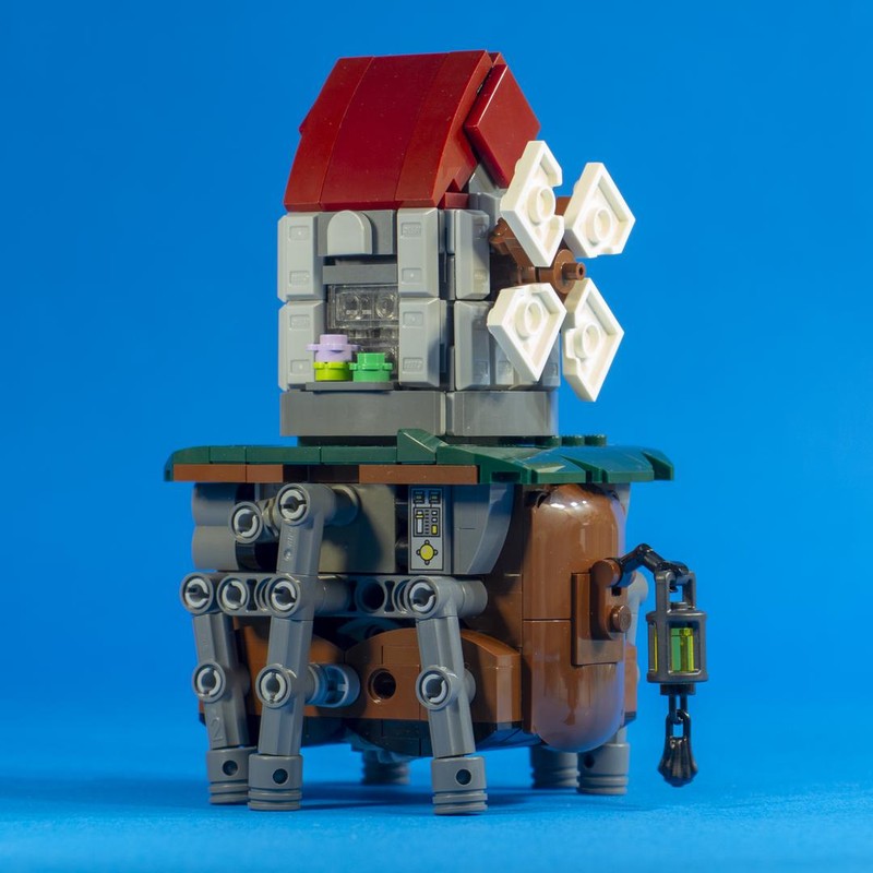 Lego Moc Walking Windmill By Silenwin Rebrickable Build With Lego