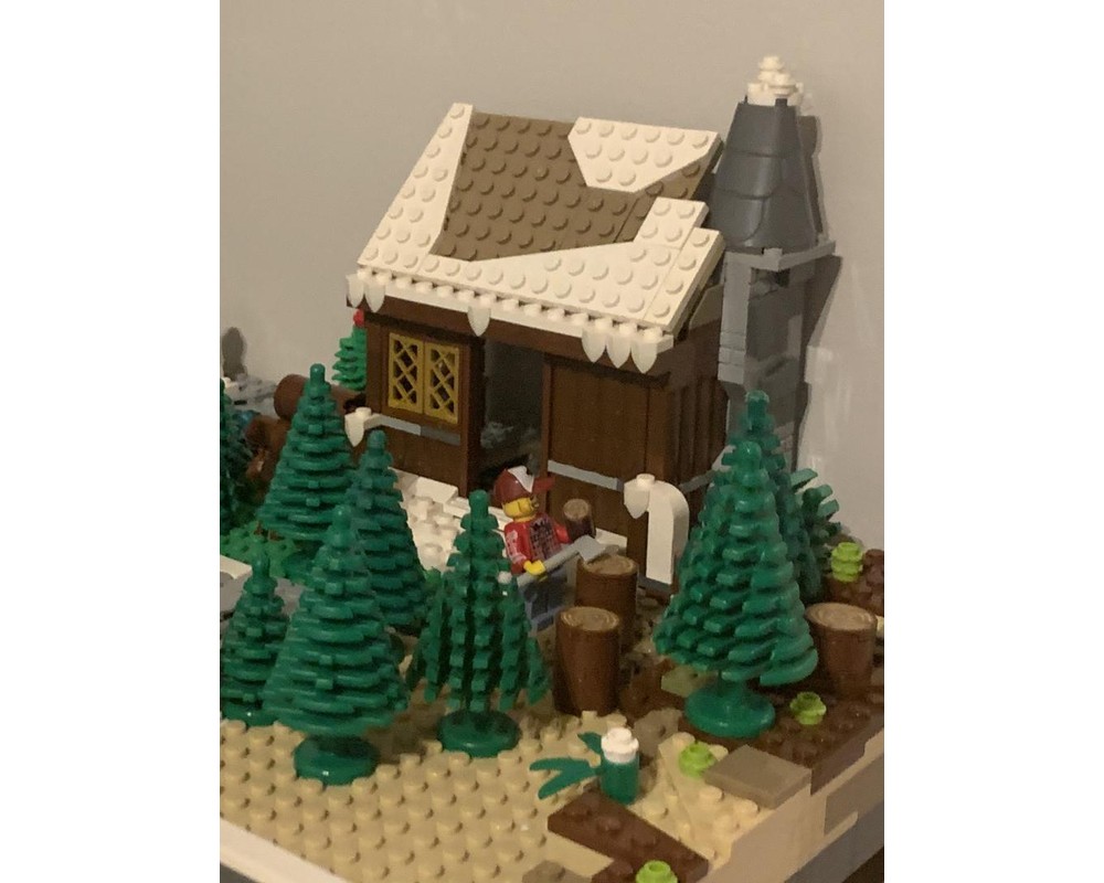 LEGO MOC Lumberjack house by jeanmichelrendu | Rebrickable - Build with ...