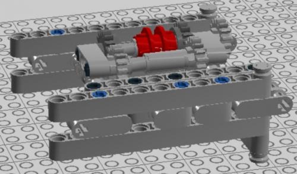 LEGO MOC 2 speed sequential transmission by jfb9301 | Rebrickable ...