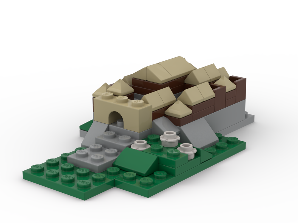 LEGO MOC Edoras by drbaggy | Rebrickable - Build with LEGO