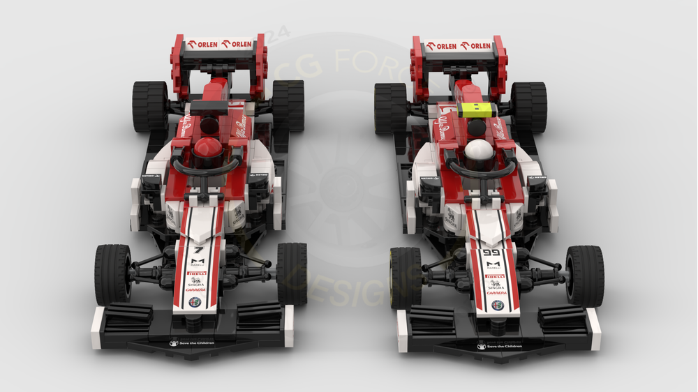 LEGO MOC F1 Alfa Romeo Racing C39 by CGForceDesigns | Rebrickable ...
