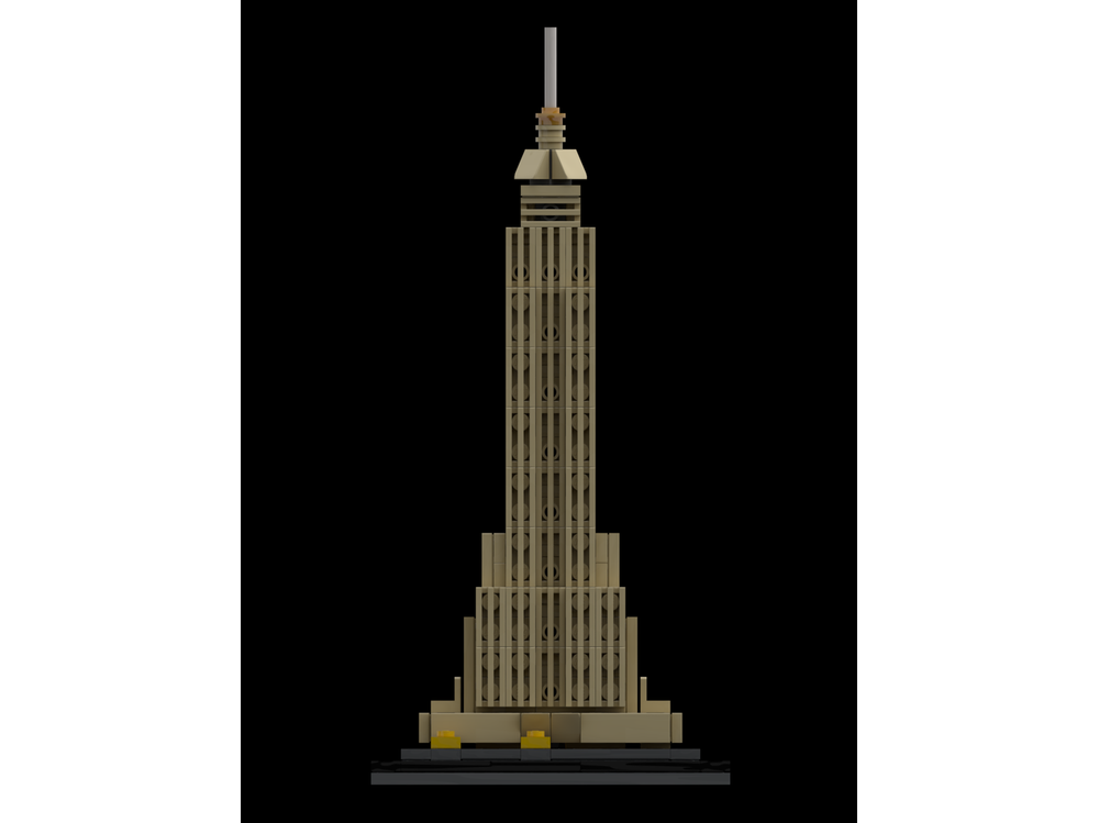 LEGO MOC 21042 - Empire State Building by zeegiraf | Rebrickable ...