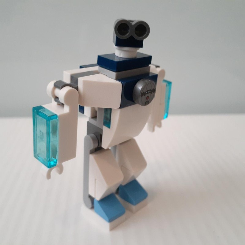 LEGO MOC Snow Robot by PRbrickbuilder | Rebrickable - Build with LEGO