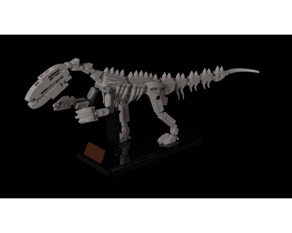 LEGO MOC Baryonyx Fossil by Spinobreaker | Rebrickable - Build with LEGO
