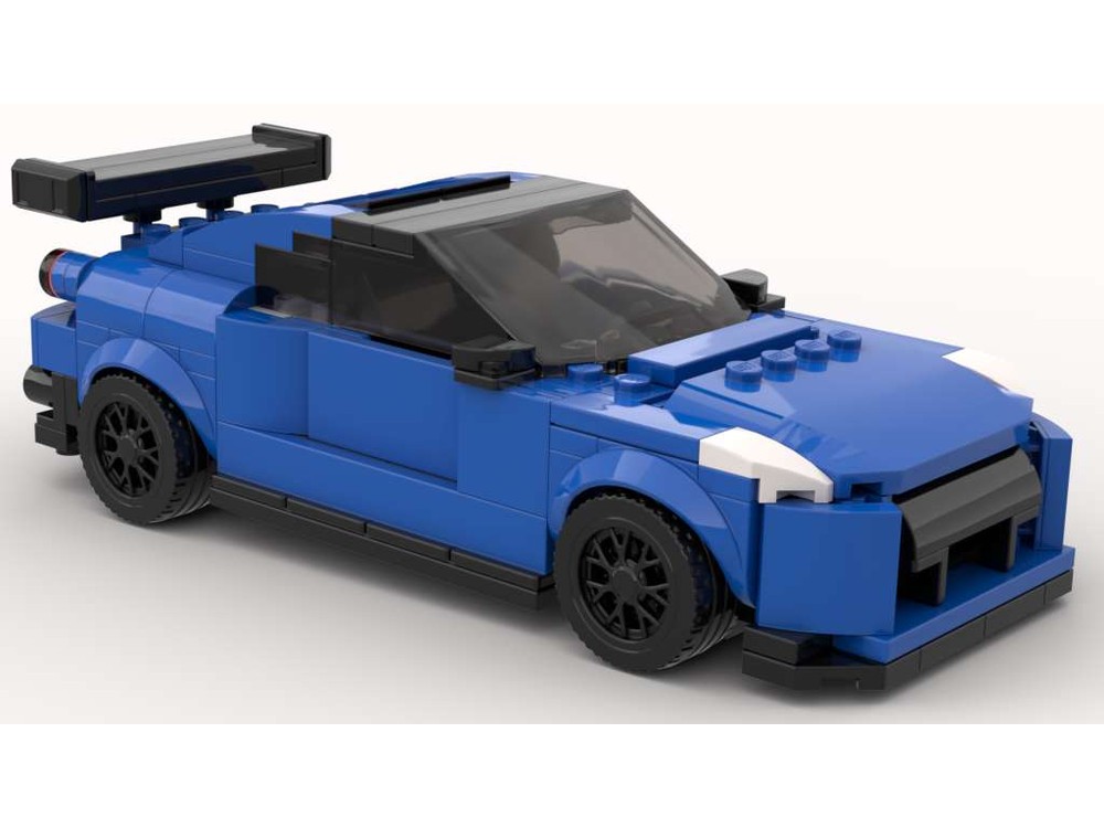 LEGO MOC-60649 Nissan GT-R NISMO - blue edition by meregt | Rebrickable ...
