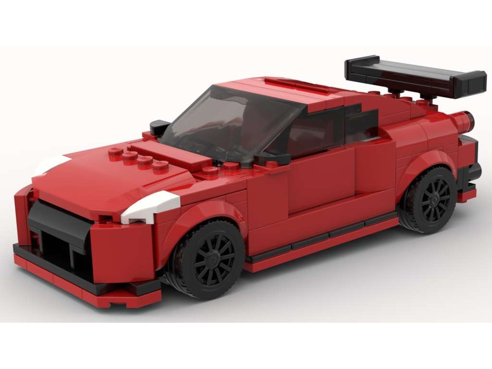 LEGO MOC-60650 Nissan GT-R NISMO - red edition by meregt | Rebrickable ...