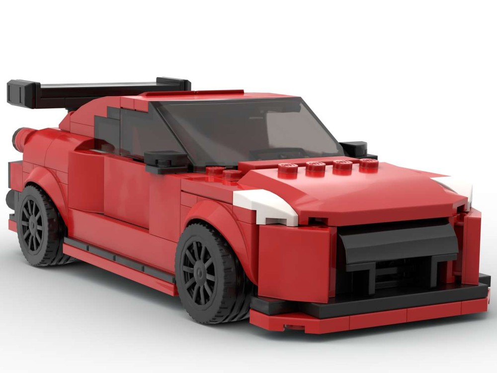 LEGO MOC-60650 Nissan GT-R NISMO - red edition by meregt | Rebrickable ...