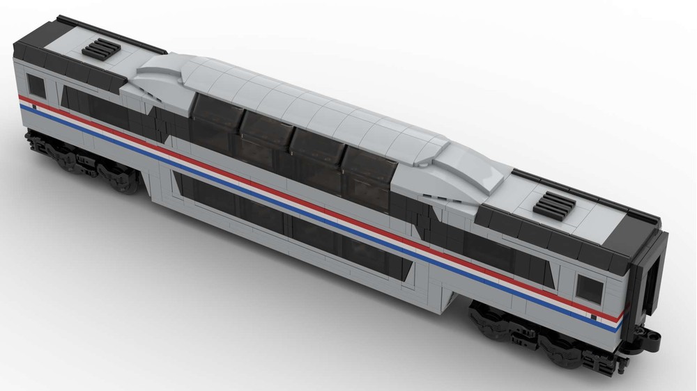 LEGO MOC The New Metroliner - Dome Car by brickdesigned_germany ...