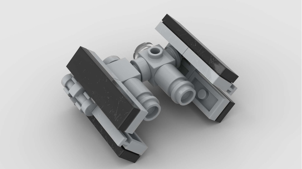 LEGO MOC Micro Build - Tie Bomber by ZeroFoxGiven | Rebrickable - Build ...