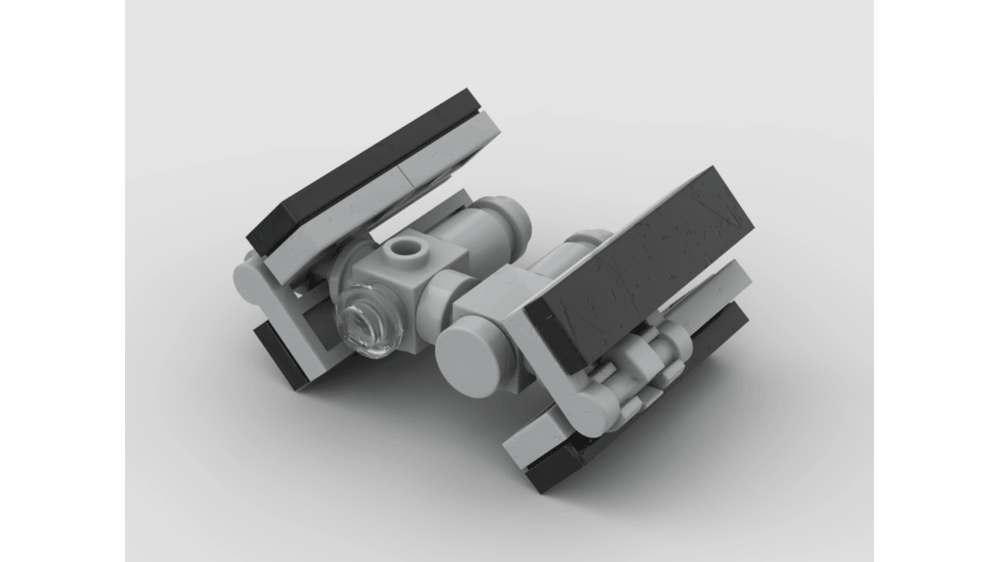 LEGO MOC Micro Build - Tie Bomber by ZeroFoxGiven | Rebrickable - Build ...