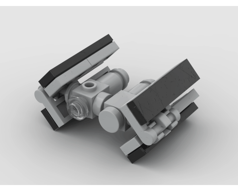 LEGO MOC Micro Build - Tie Bomber by ZeroFoxGiven | Rebrickable - Build ...