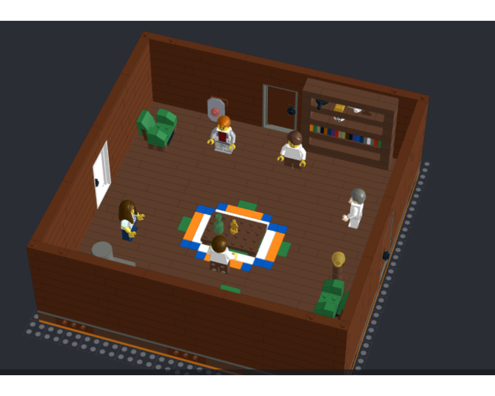 LEGO MOC The Living Room by geoglitch | Rebrickable - Build with LEGO