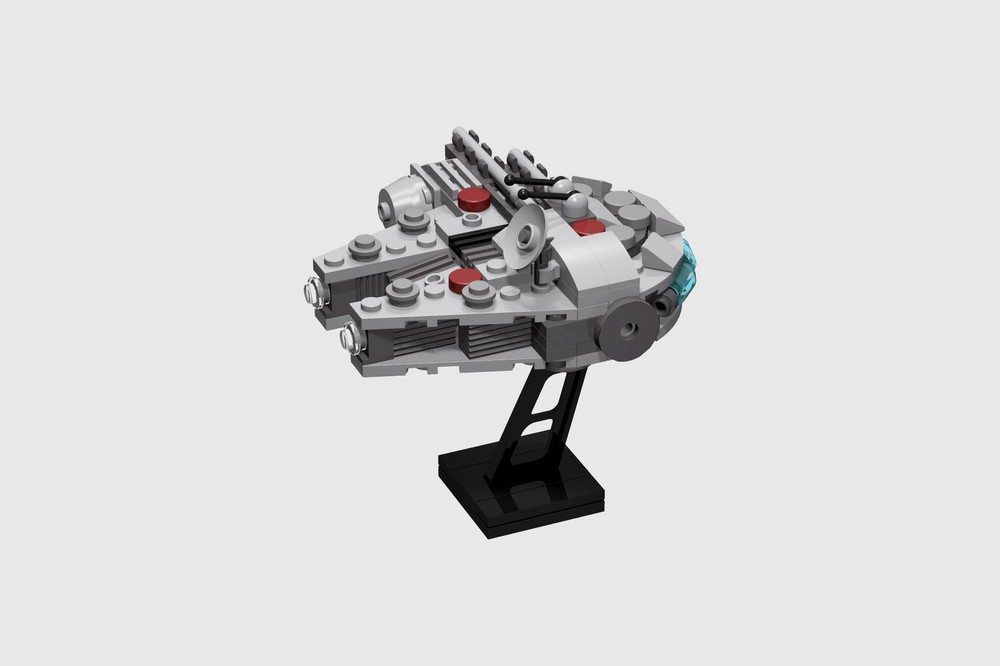 LEGO MOC Mini Millennium Falcon by timeremembered | Rebrickable - Build ...