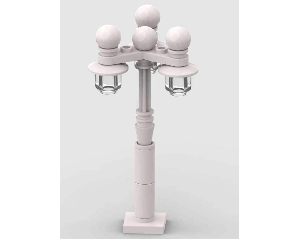 LEGO MOC Lamp Post Second Edition by BrickladySandra | Rebrickable ...