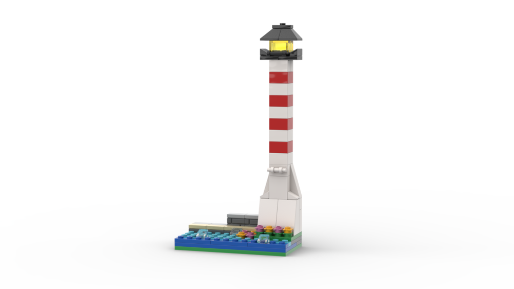 LEGO MOC 10695 Lighthouse by Lenarex | Rebrickable - Build with LEGO