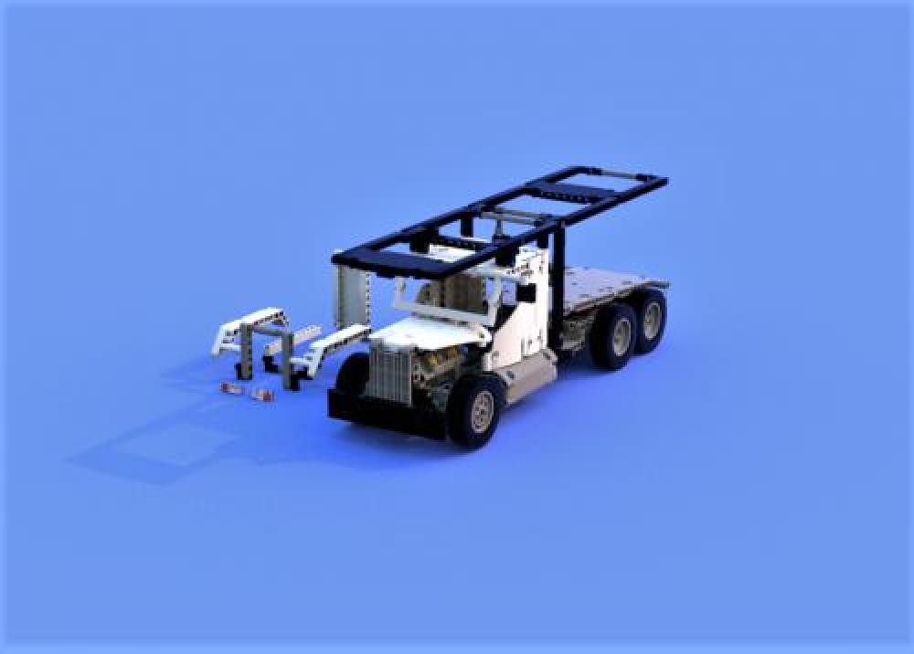 LEGO MOC Car Transporter by offroadcreations | Rebrickable - Build with ...