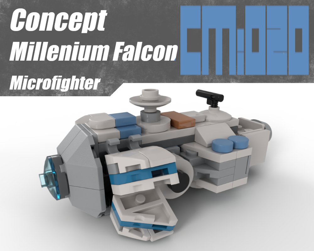 Lego Moc Concept Falcon Microfighter By Liio Rebrickable Build With