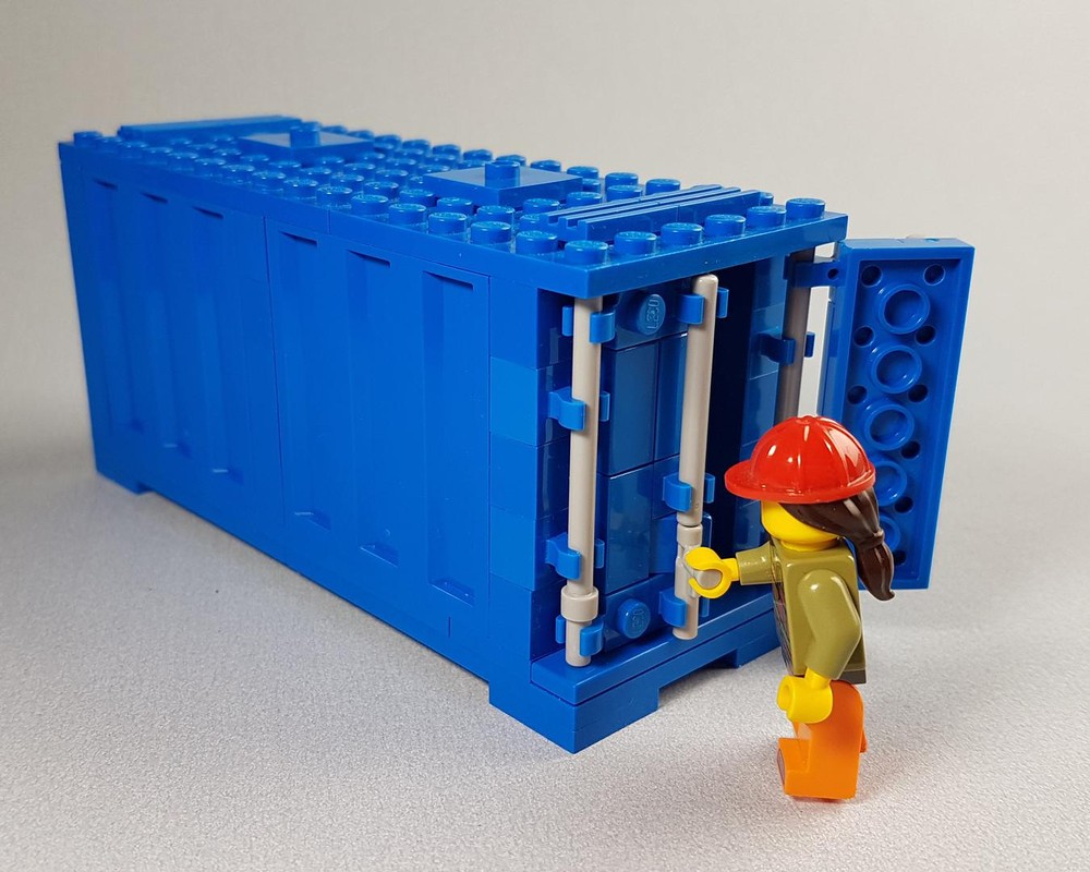 LEGO MOC 20 Feet Standard Container by fidi70 | Rebrickable - Build ... LEGO MOC 20 Feet Standard Container by fidi70 | Rebrickable - Build ...