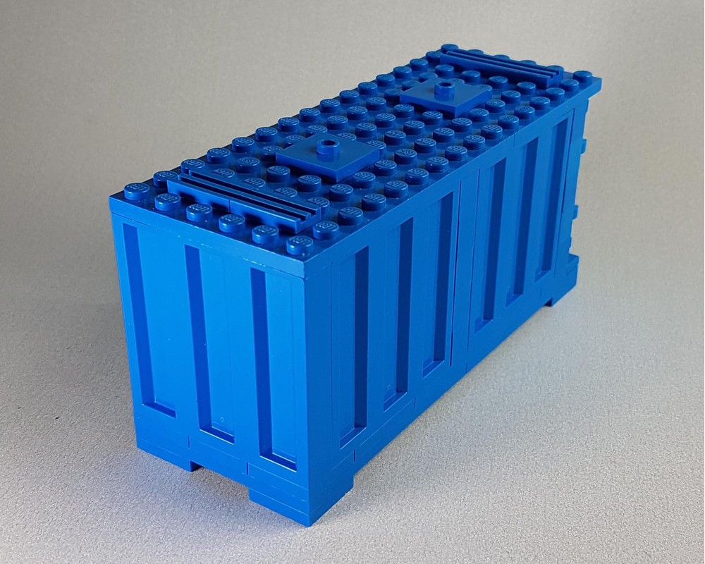 LEGO MOC 20 Feet Standard Container by fidi70 | Rebrickable - Build ...