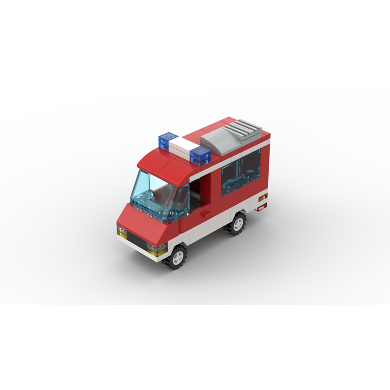 LEGO MOC-60826 Fire Chief / Command van by SimComNet | Rebrickable ...